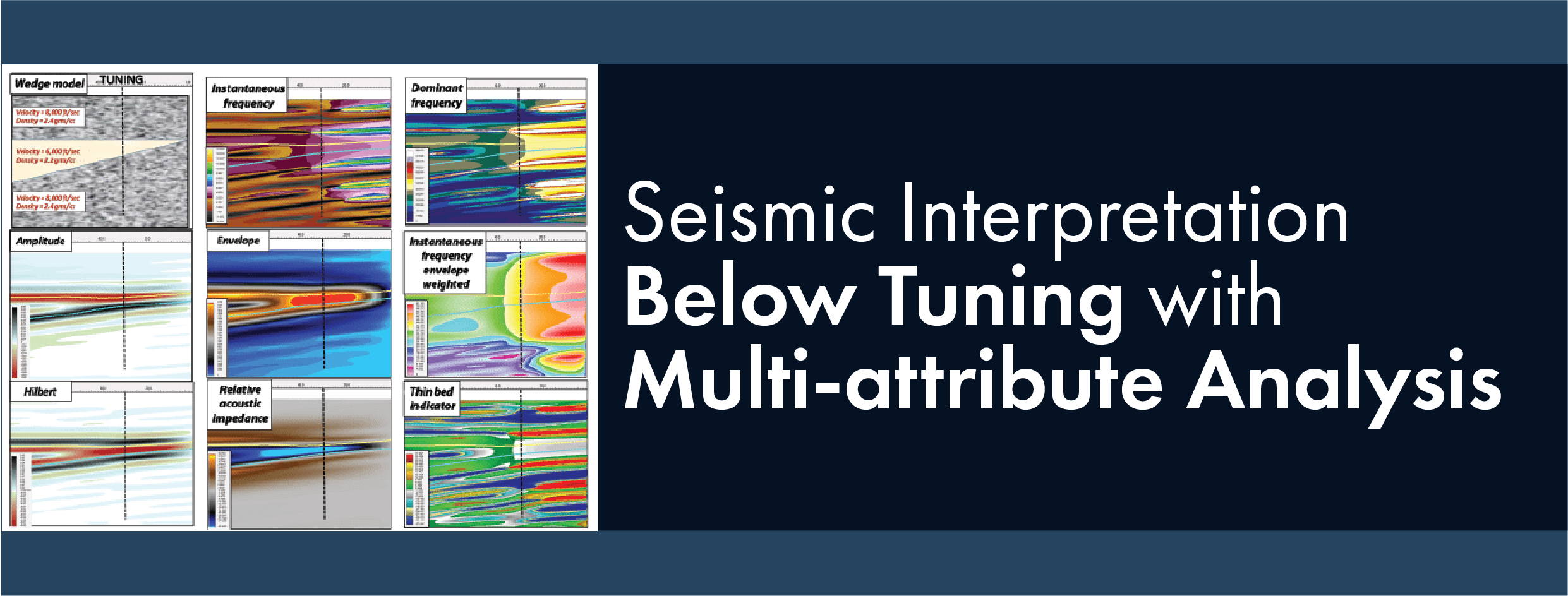 Seismic Interpretation Below Tuning With Multi Attribute Analysis
