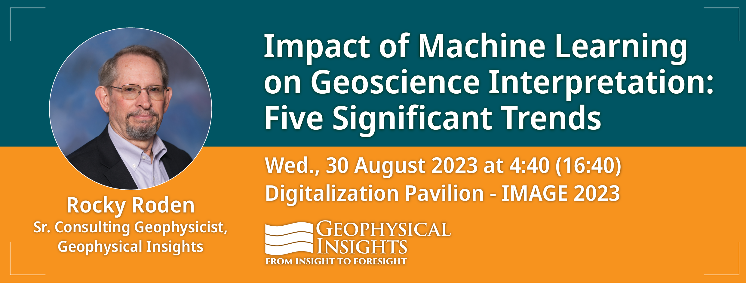 Geophysical Insights Sponsors IMAGE Digitalization Pavilion